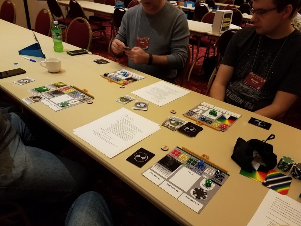Archwizard at Protospiel Madison – Oakheart Games